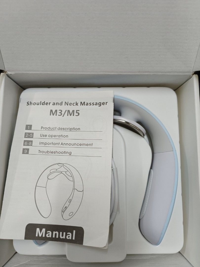 Neck Massager, Health & Nutrition, Massage Devices on Carousell