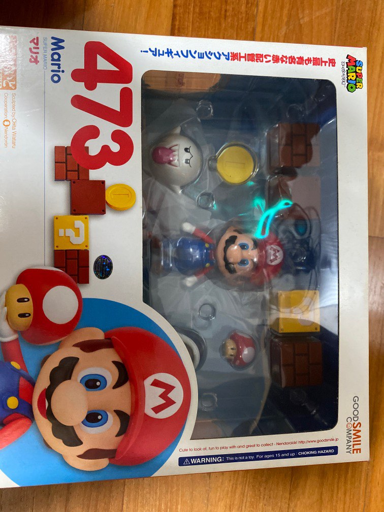 Nendoroid 473 mario, Hobbies & Toys, Toys & Games on Carousell