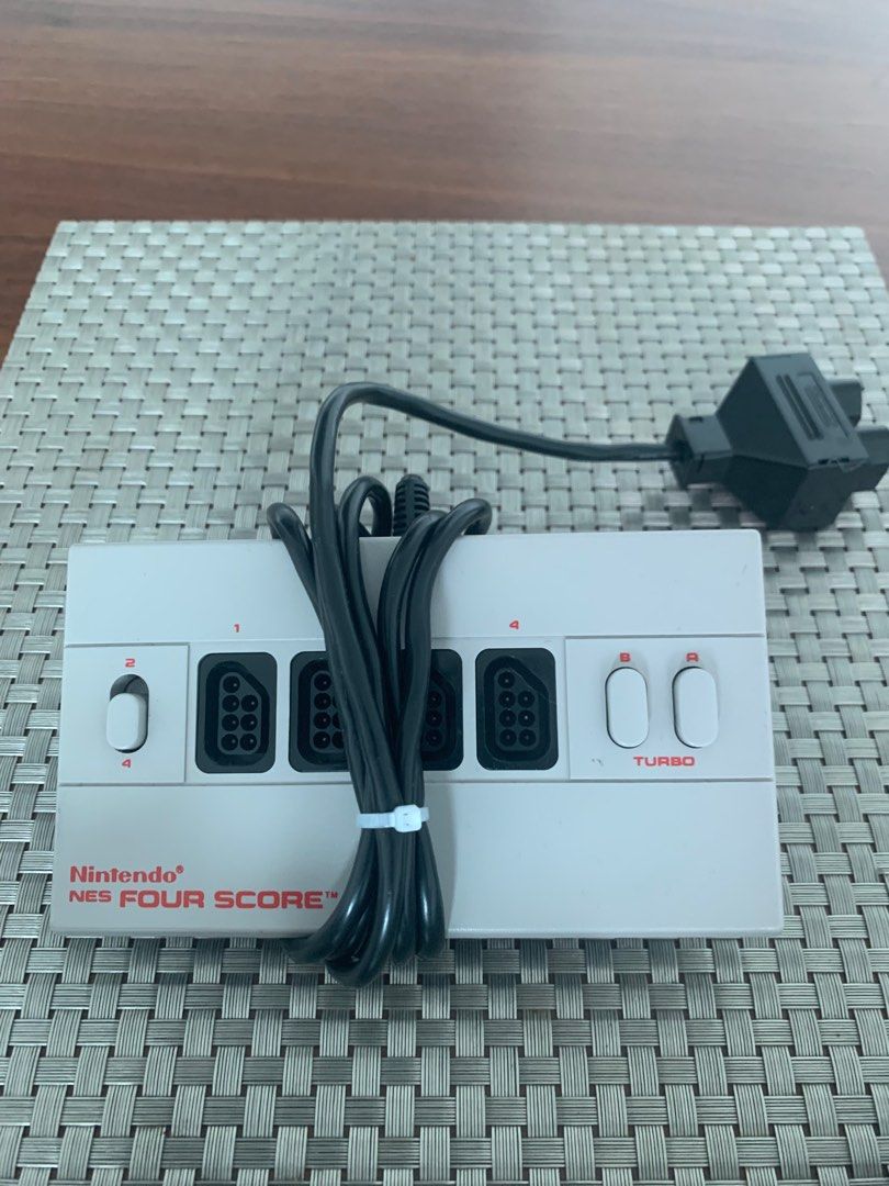 NES four score multi 4 controllers, Video Gaming, Gaming Accessories ...