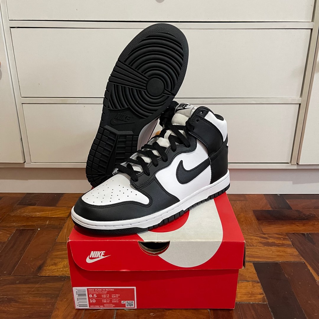 Nike Dunk High ‘Panda’ (Men’s), Men's Fashion, Footwear, Sneakers on ...