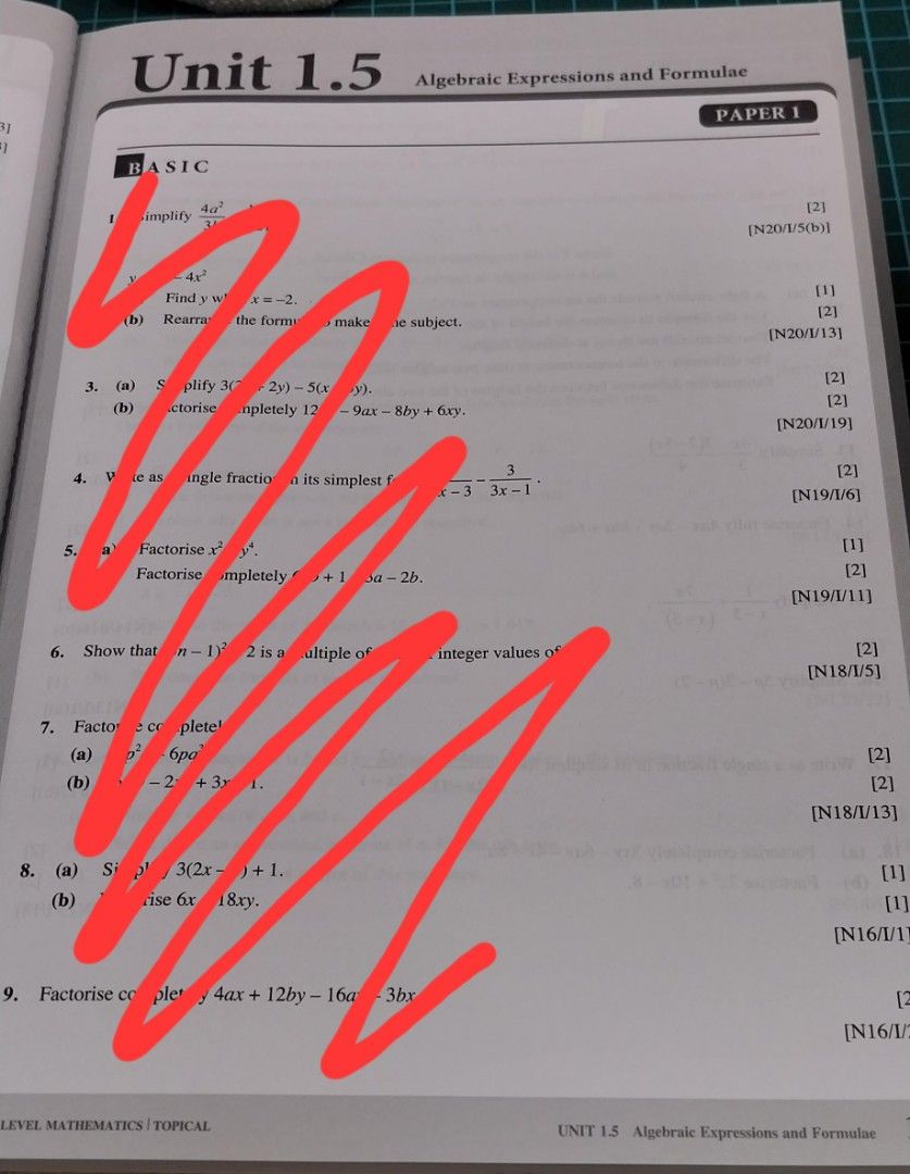 O Level Ten years series (TYS) Math 2013 - 2022, Hobbies & Toys, Books ...