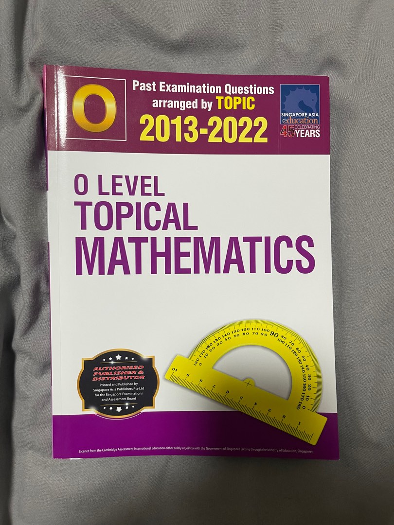 O Levls Mathematics Topical Guide, Hobbies & Toys, Books & Magazines, Assessment Books on Carousell
