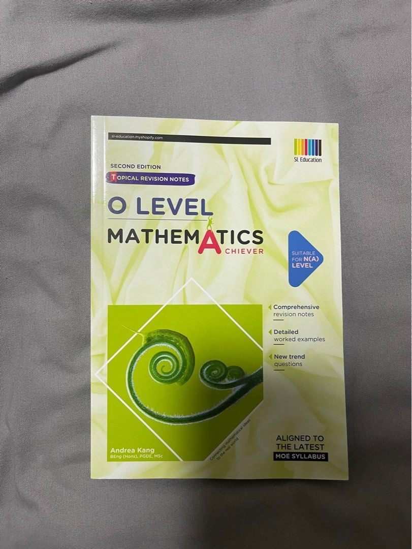 O Levls Mathematics Topical Guide, Hobbies & Toys, Books & Magazines ...
