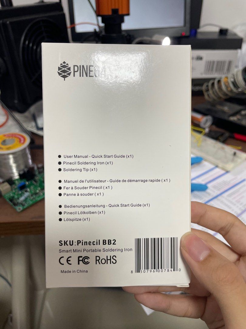 Official Pinecil V2 88W Soldering Iron (from Pine64), Computers & Tech, Parts & Accessories ...
