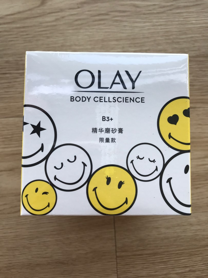 (Sealed) LIMITED EDITION Olay body cellscience scrub cream, Beauty ...