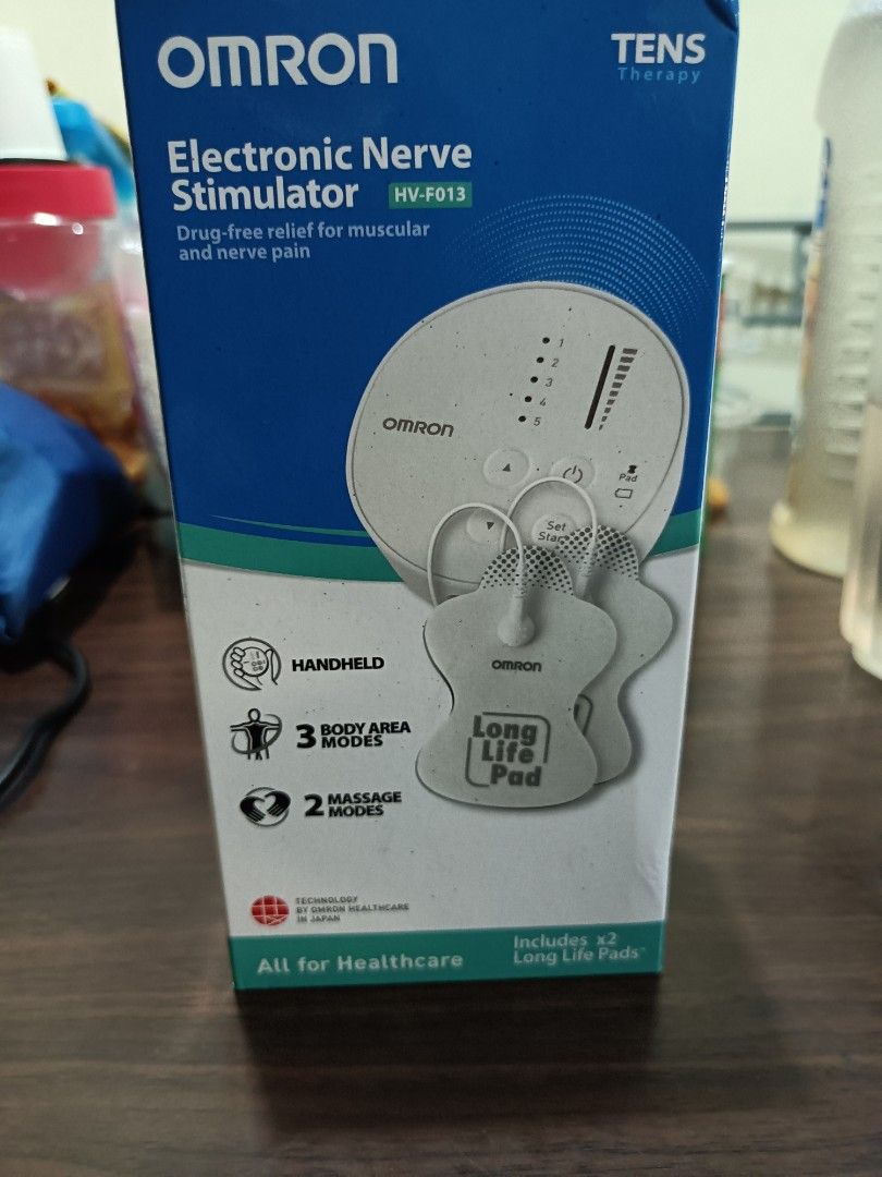 Omron Electric Nerve Stimulator, Health & Nutrition, Massage Devices on Carousell