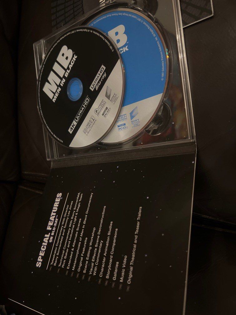 (OOP)(4K 3films) Men In Black Trilogy 4K : Limited Edition Digibook 4K UHD Ultra HD Blu-ray ...