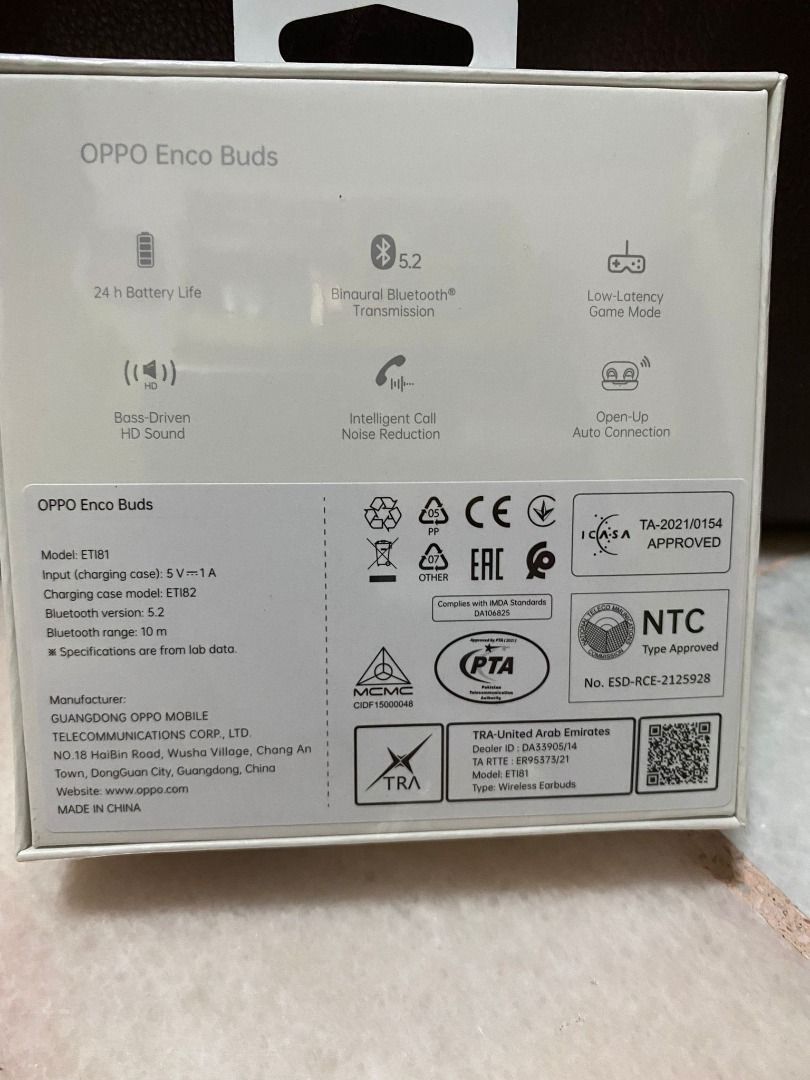 OPPO Enco Wireless Earbuds, Audio, Earphones on Carousell