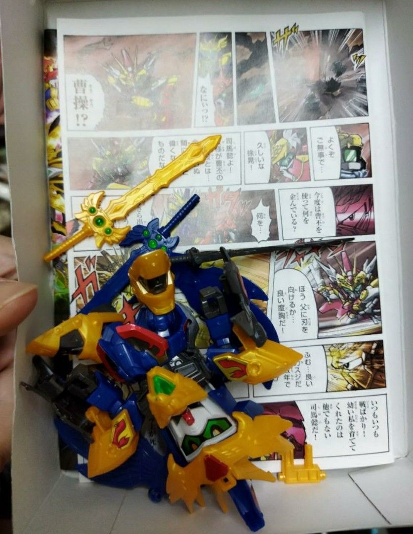 Original bb gundam three kingdoms use jnt dfod, Hobbies & Toys, Toys ...