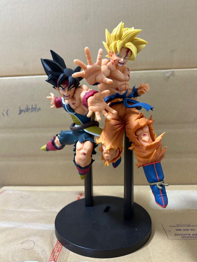 Original Dragon Ball Figures Goku & Bardock, Hobbies & Toys, Toys ...