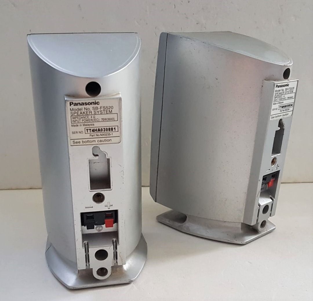 Panasonic Standing Speakers, 2 Speakers for $15, Bookshelf, Tower ...