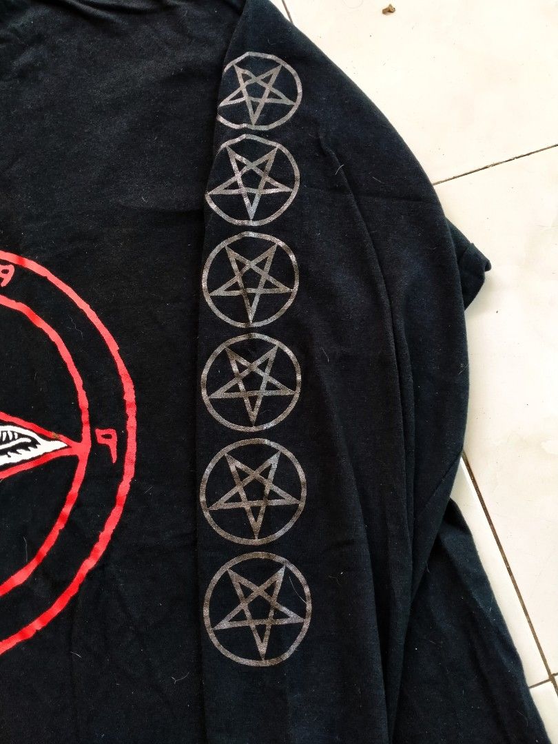 PENTAGRAM SAMAEL LILITH LONG SLEEVES, Men's Fashion, Tops & Sets, Tshirts & Polo Shirts on Carousell