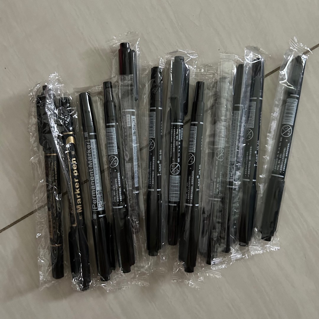 Permanent market pen, Hobbies & Toys, Stationery & Craft, Other ...
