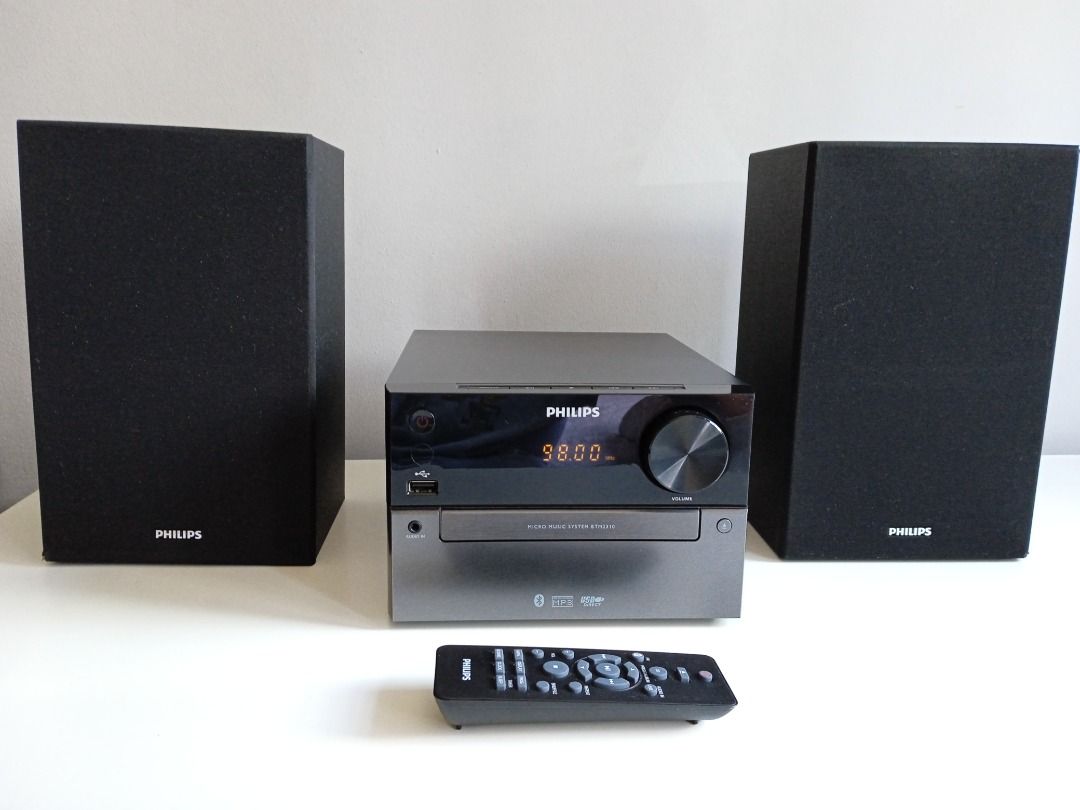 PHILIPS MICRO MUSIC SYSTEM BTM2310, Audio, Soundbars, Speakers ...