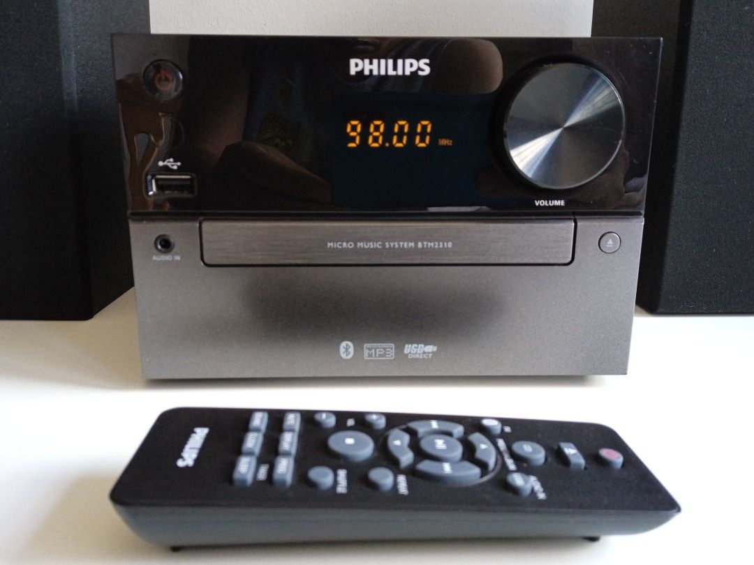 PHILIPS MICRO MUSIC SYSTEM BTM2310, Audio, Soundbars, Speakers ...