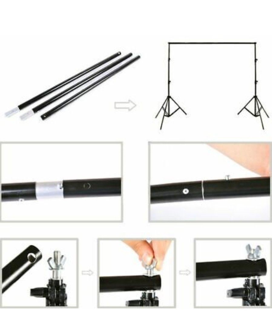 Photography Screen Backdrop Studio Black White Green Screen Background ...