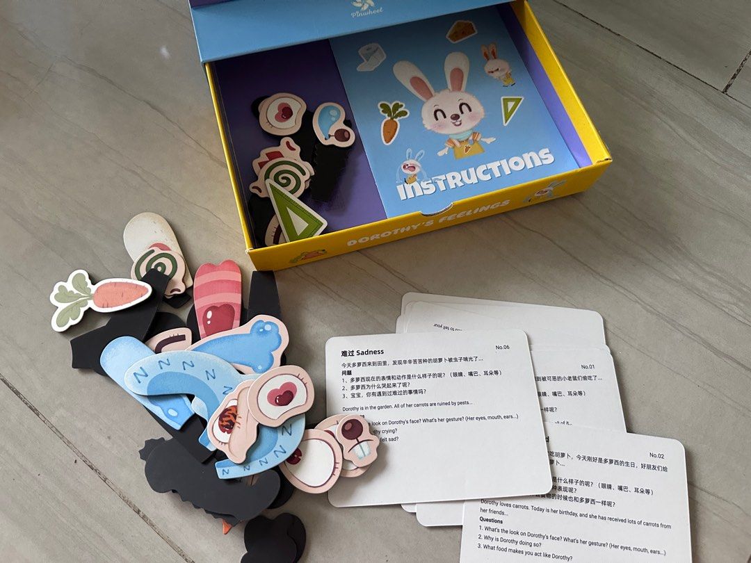 Pinwheel Emotion Magnet Board Game, Babies & Kids, Infant Playtime on ...
