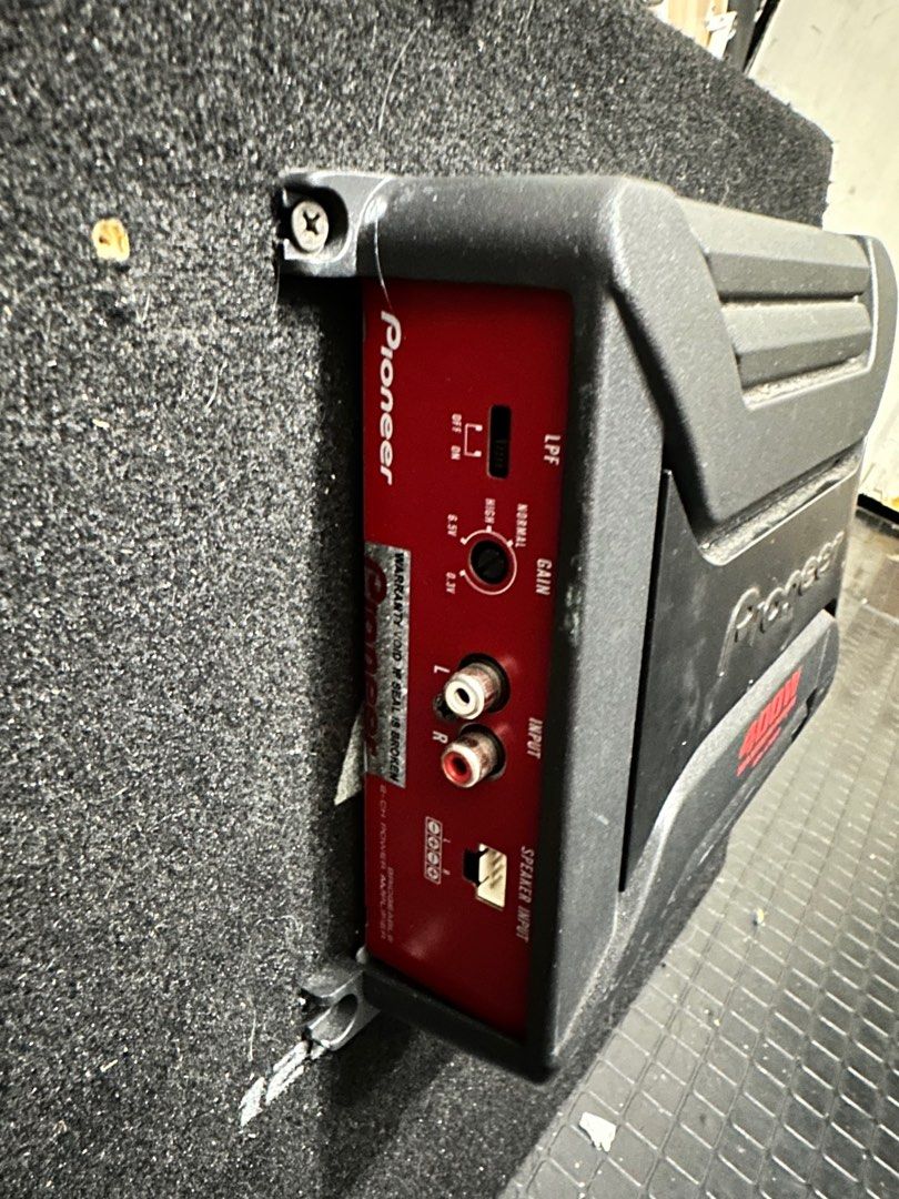 Pioneer Amplifier and Subwoofer, Audio, Soundbars, Speakers ...