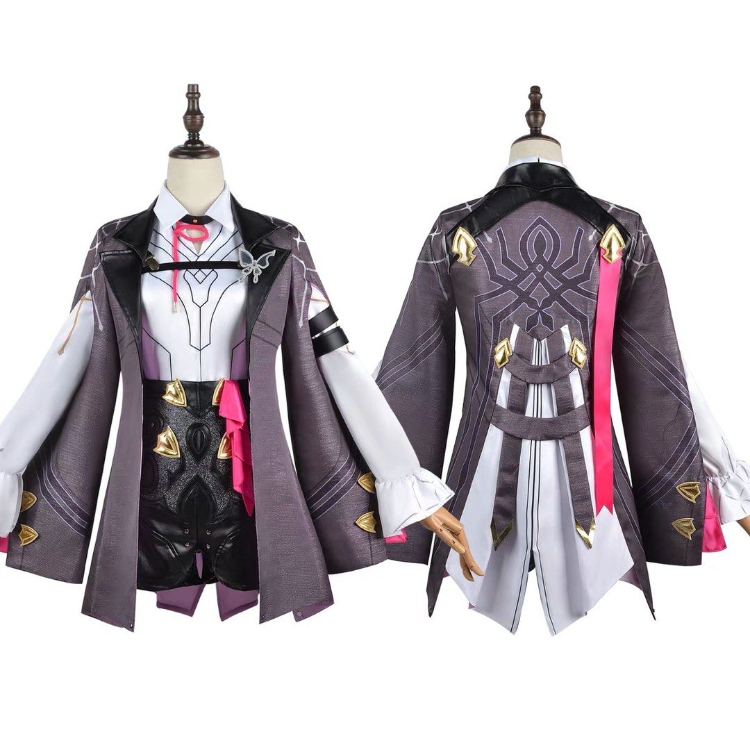 [PO] Kafka Honkai Star Rail Cosplay HSR Costume Wig Shoes, Hobbies ...