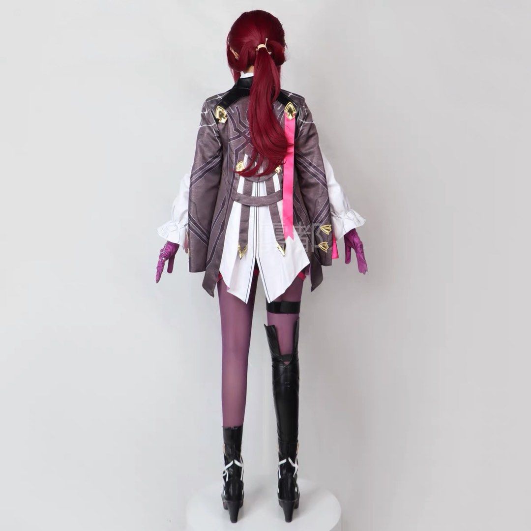 [PO] Kafka Honkai Star Rail Cosplay HSR Costume Wig Shoes, Hobbies ...