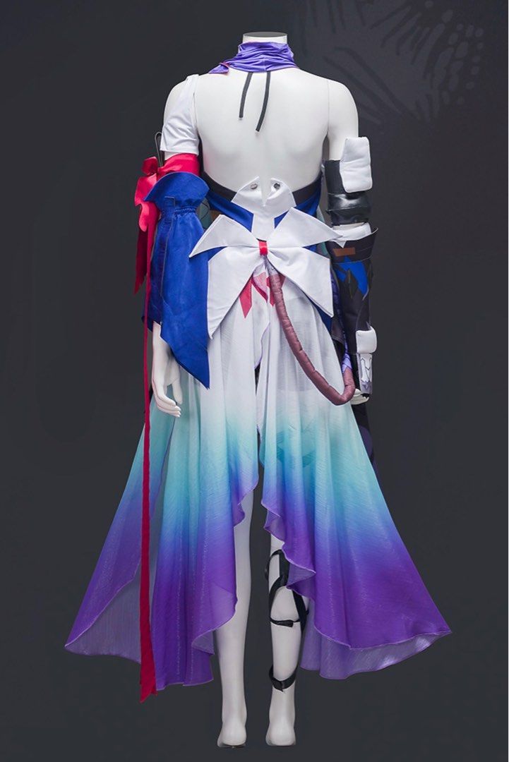 [PO] Seele Honkai Star Rail Cosplay HSR Costume Wig Shoes, Women's ...