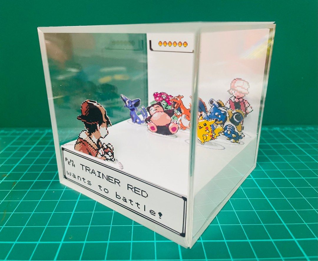 Pokemon Gold/Silver VS Red, Hobbies & Toys, Toys & Games on Carousell