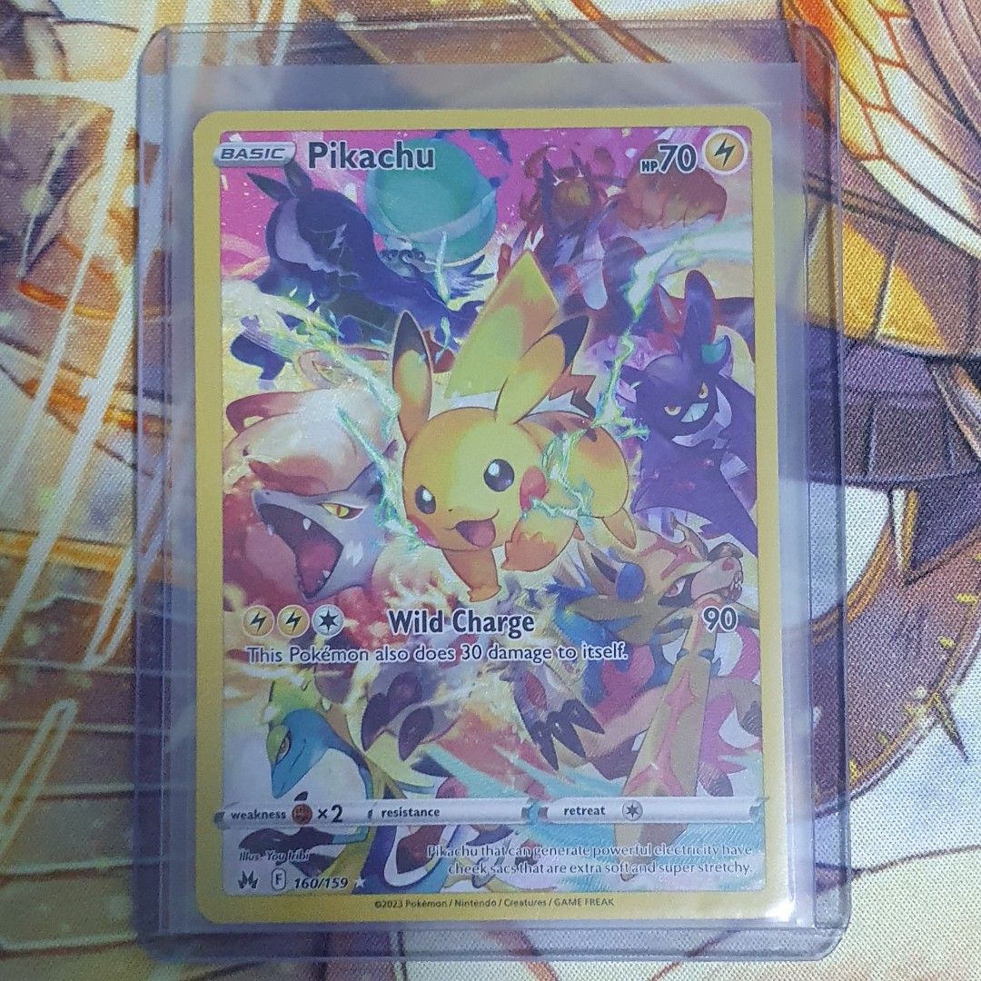 Pokemon Pikachu 160/159 Crown Zenith, Hobbies & Toys, Toys & Games on ...