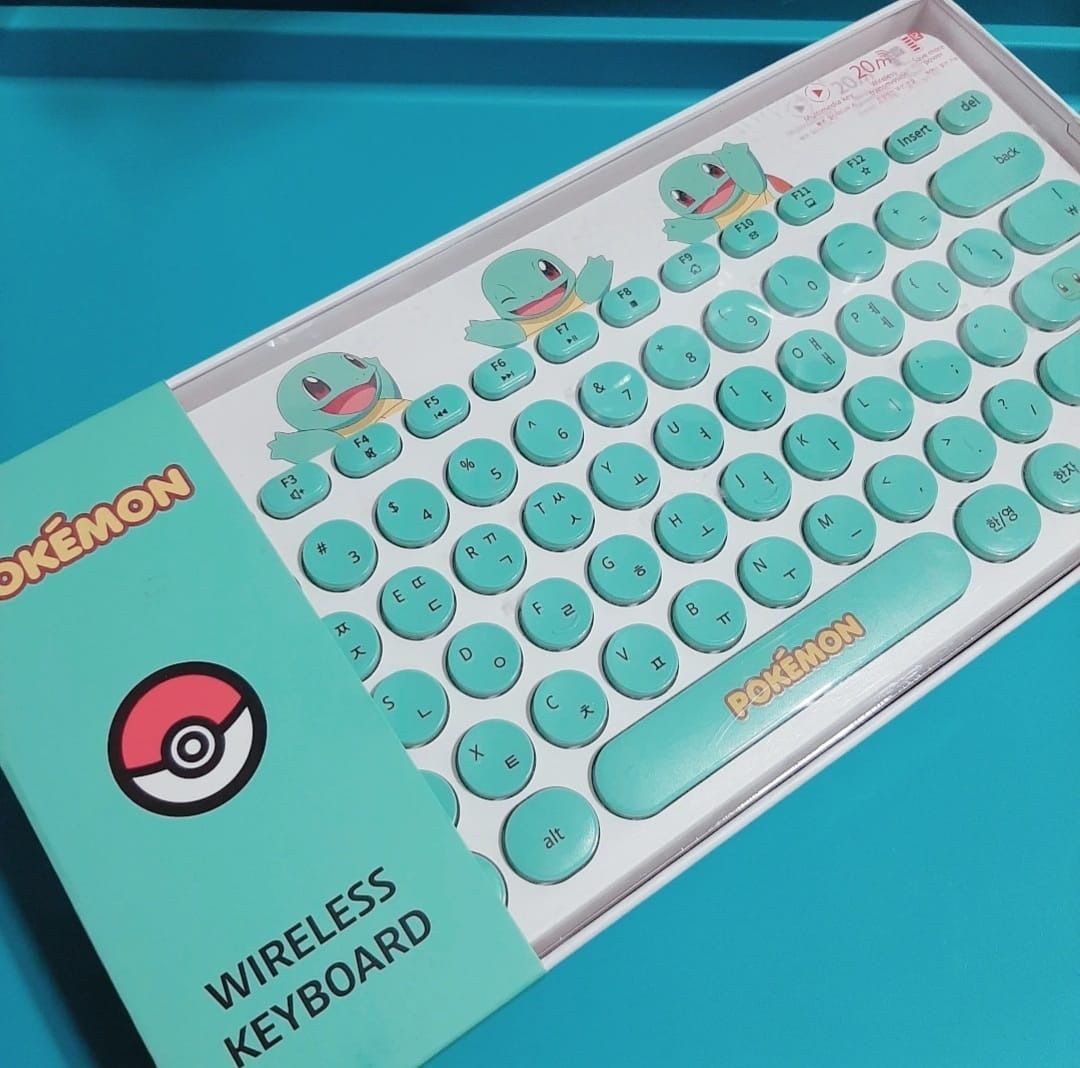 POKEMON WIRELESS KEYBOARD - SQUIRTLE, Computers & Tech, Parts ...