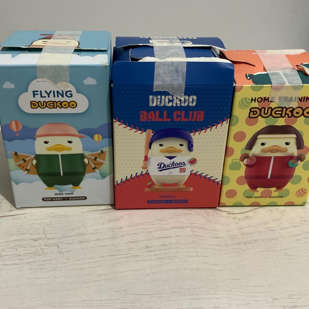 Pop Mart Duckoo Set on Carousell