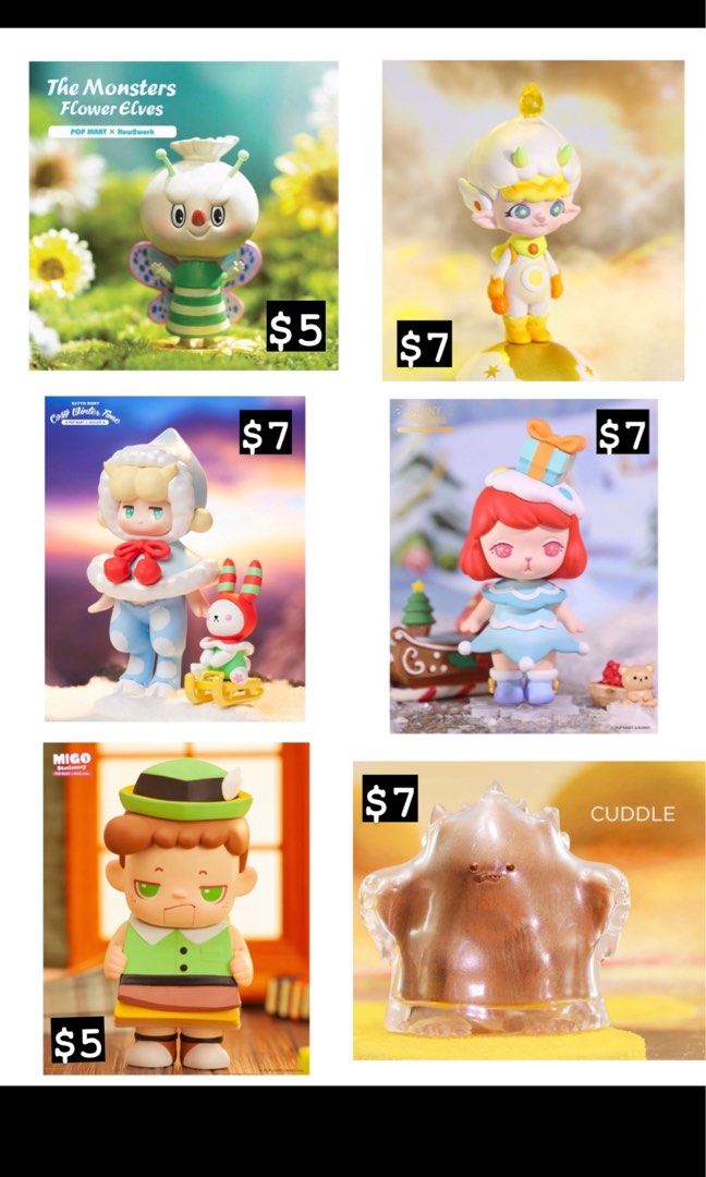 POP MART Sales, Hobbies & Toys, Toys & Games on Carousell