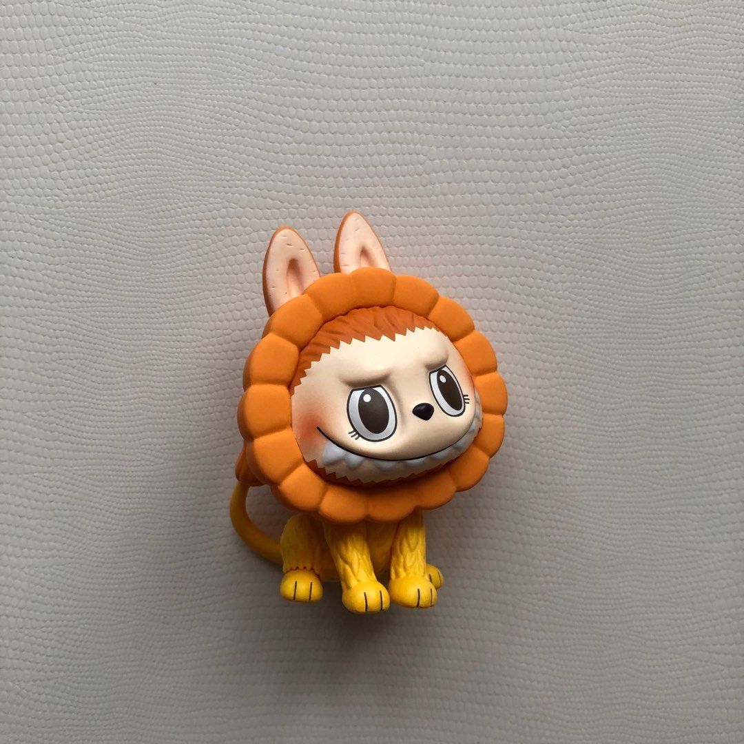 Pop Mart x How2Work Labubu - Lion (Animals The Monsters), Hobbies ...