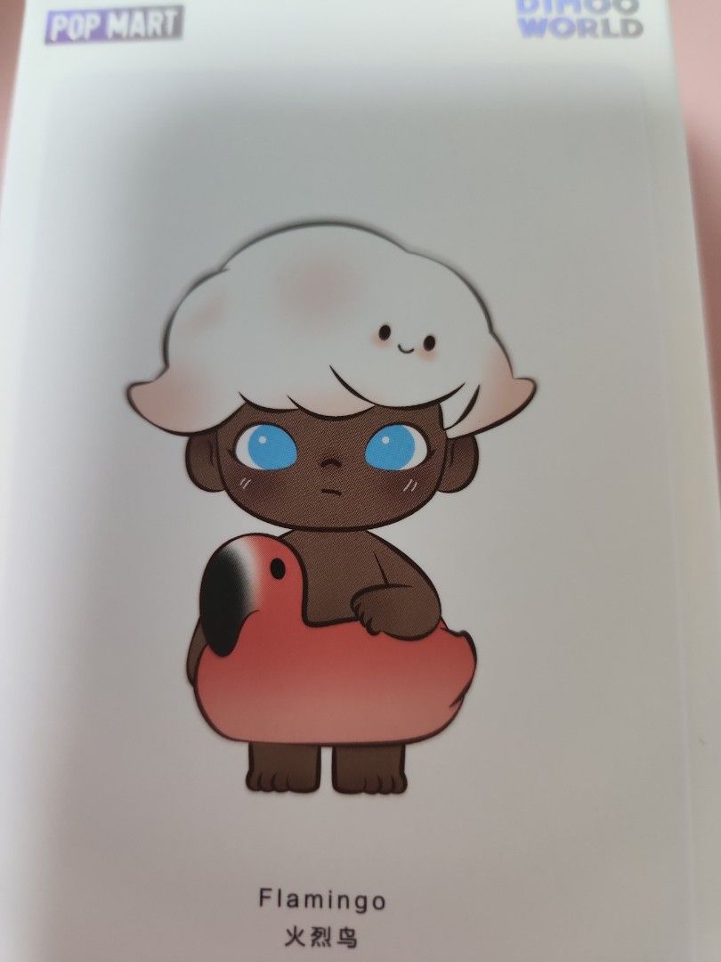 Popmart - Dimoo Retro (Flamingo), Hobbies & Toys, Toys & Games on Carousell