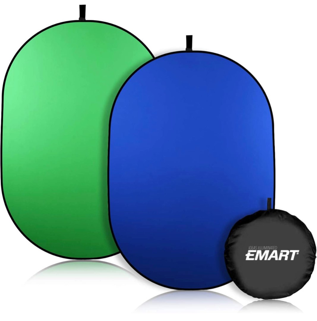 Portable Green/Blue Screen Backdrop with Supporting Stand, Photography ...