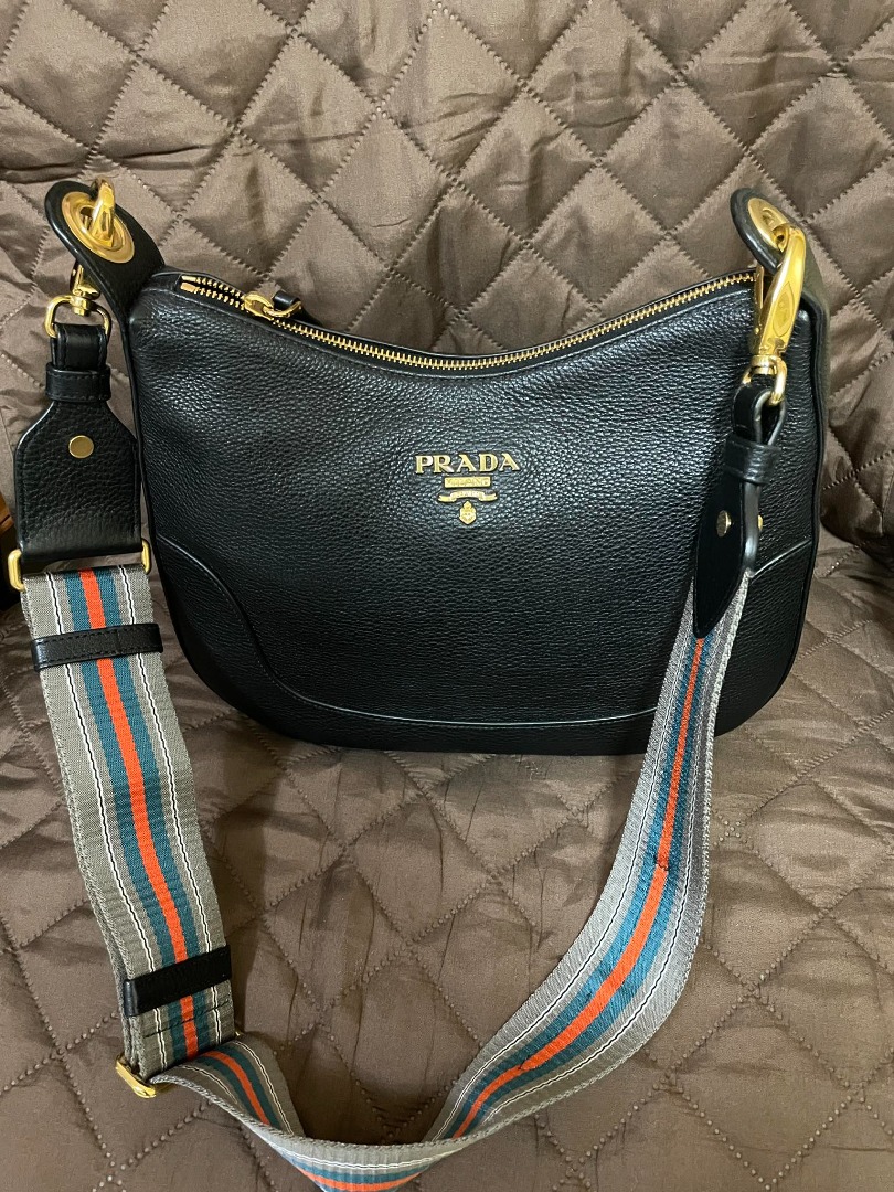 Prada Sling Bag, Luxury, Bags & Wallets on Carousell