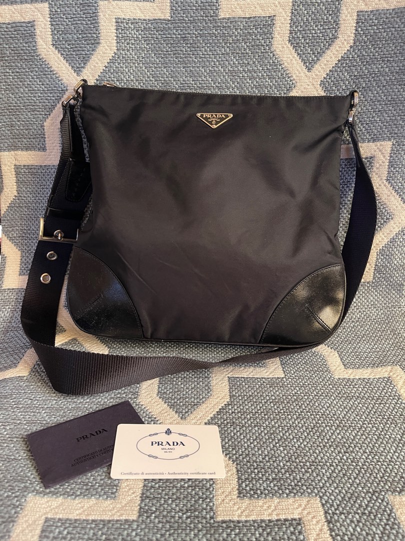 PRADA TESSUTO SLING, Luxury, Bags & Wallets on Carousell