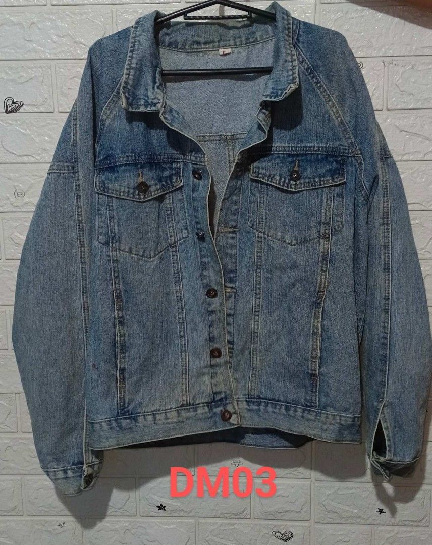 Preloved VIP JJK DENIM JACKET for MEN, Men's Fashion, Coats, Jackets ...