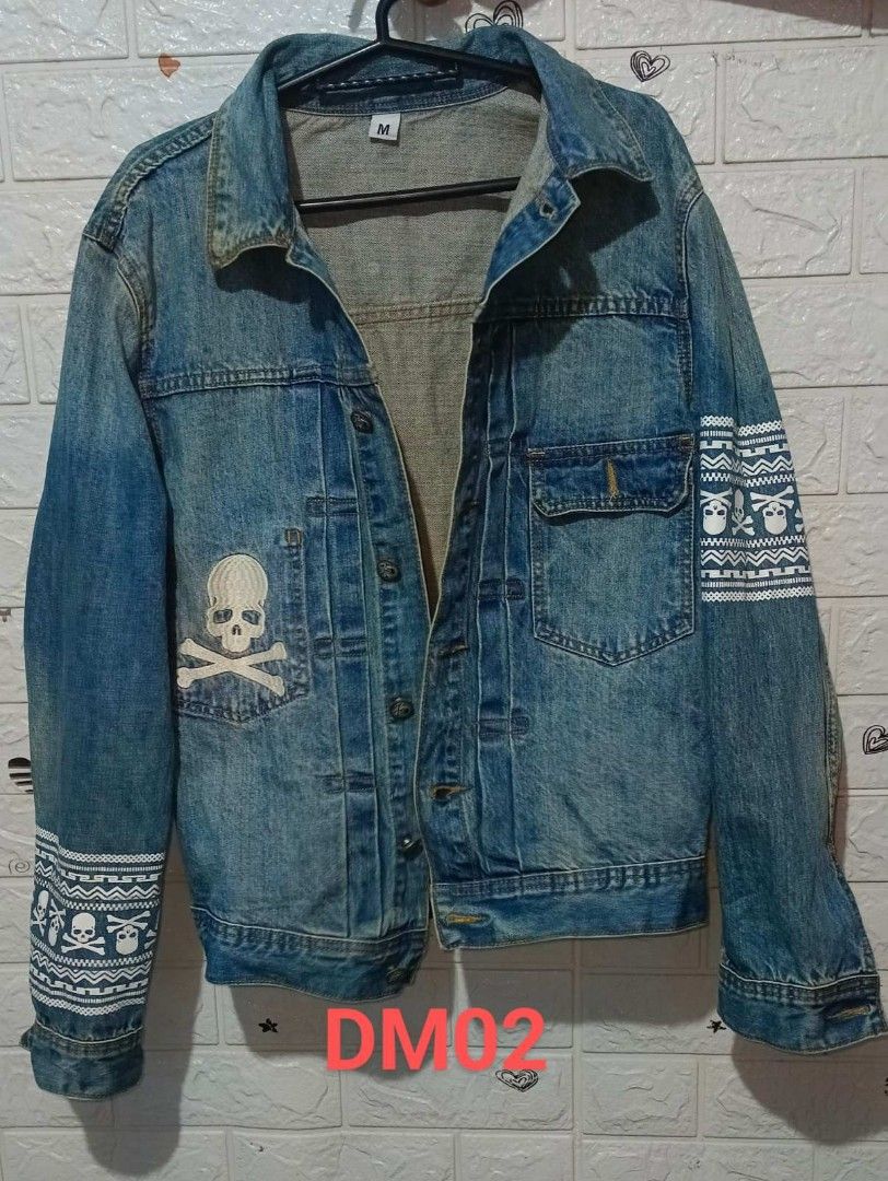 Preloved VIP JJK DENIM JACKET for MEN, Men's Fashion, Coats, Jackets ...