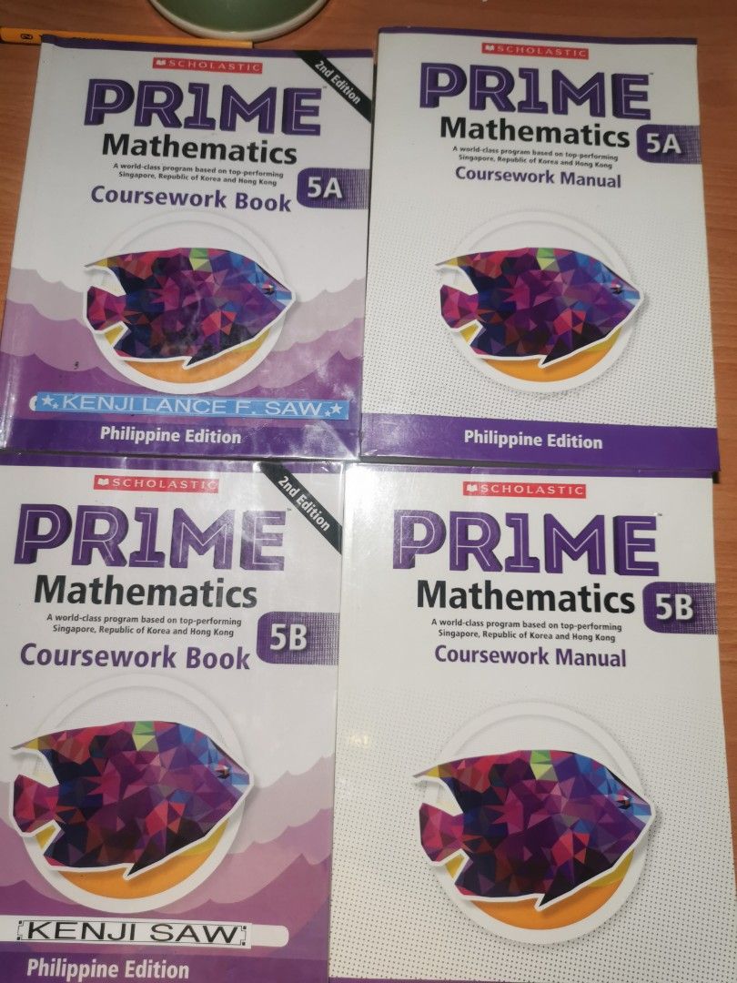 PRIME MATH 5, Hobbies & Toys, Books & Magazines, Textbooks on Carousell