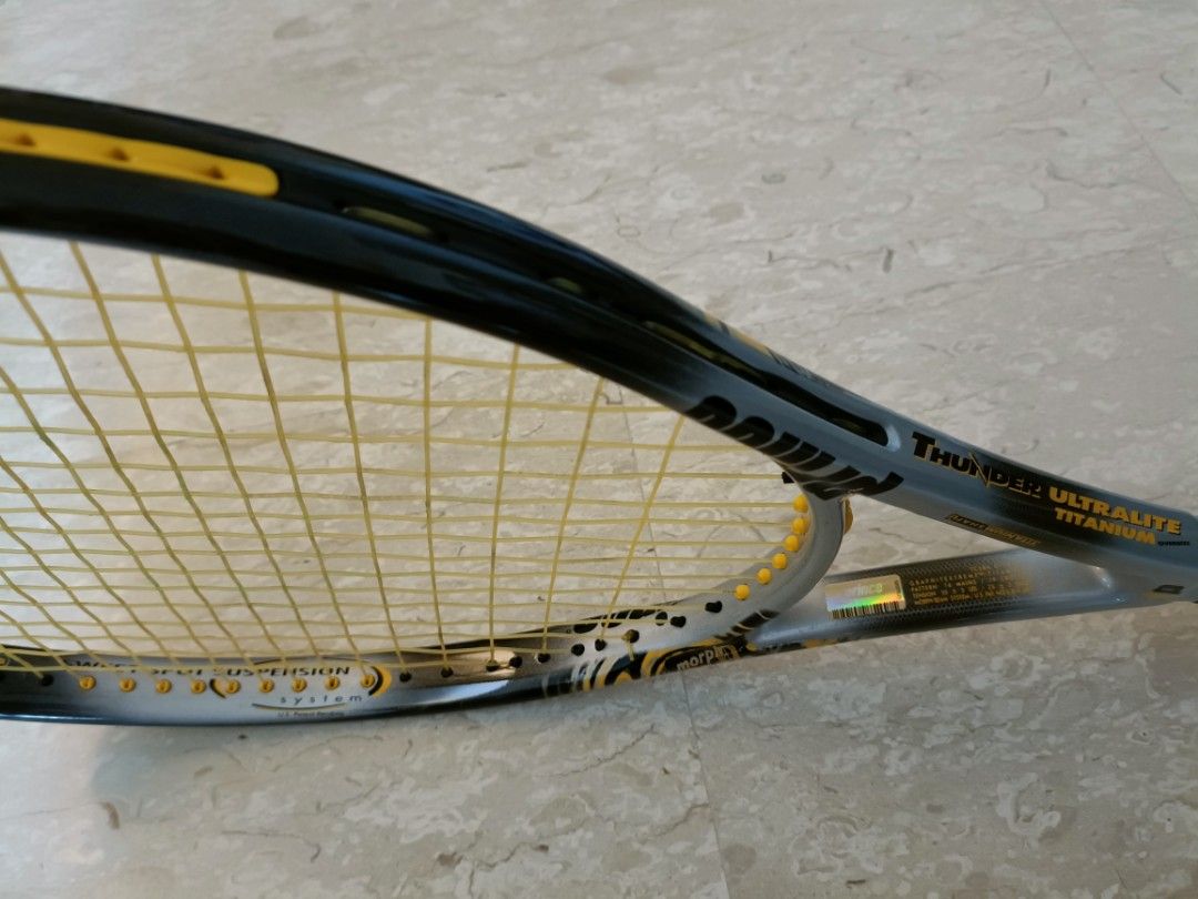 Prince Thunder Ultralite Titanium, Sports Equipment, Sports & Games ...