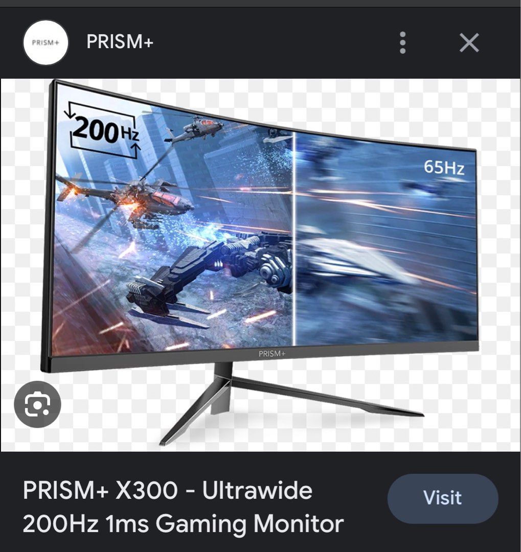 Prism+ X300 gaming monitor, Computers & Tech, Parts & Accessories ...