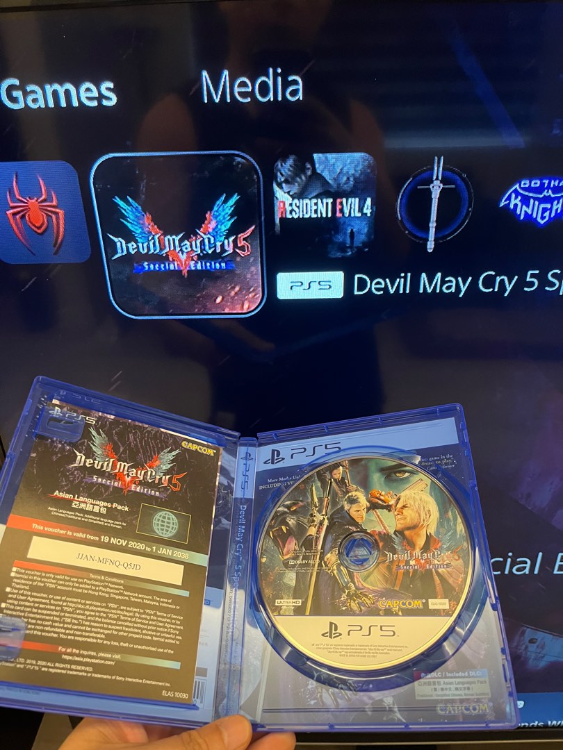 PS5 Devil May Cry V Special Edition on Carousell