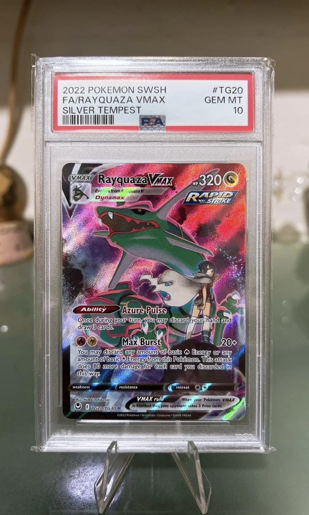 PSA 10 Rayquaza VMAX CSR Silver Tempest TG 20/30 , Hobbies & Toys, Toys ...