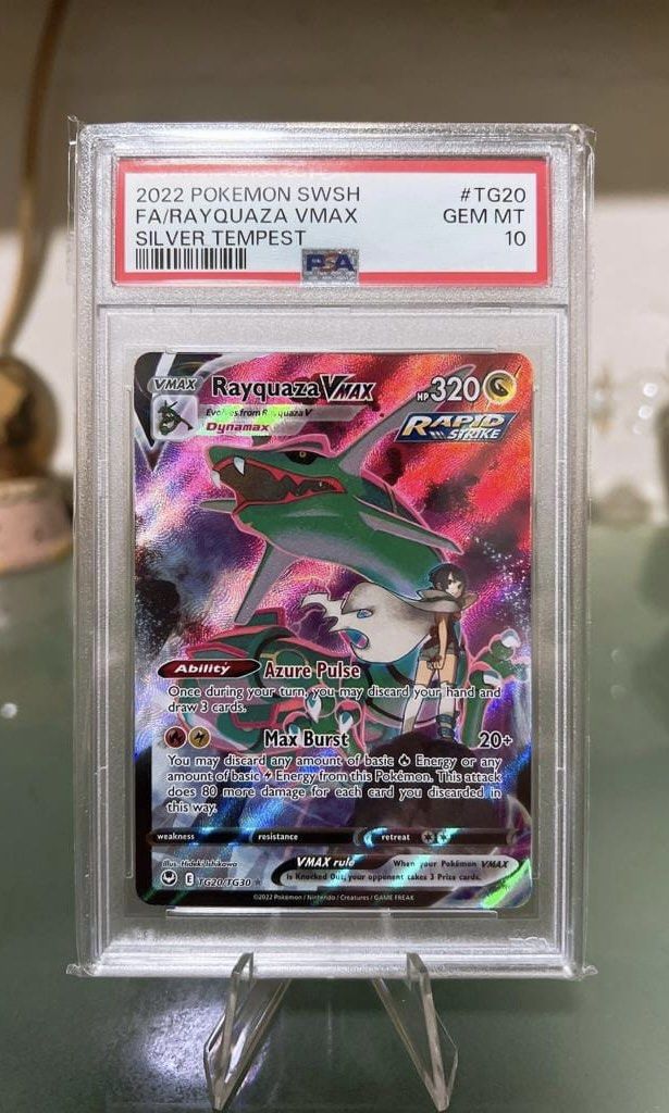 PSA 10 Rayquaza VMAX CSR Silver Tempest TG 20/30 , Hobbies & Toys, Toys ...