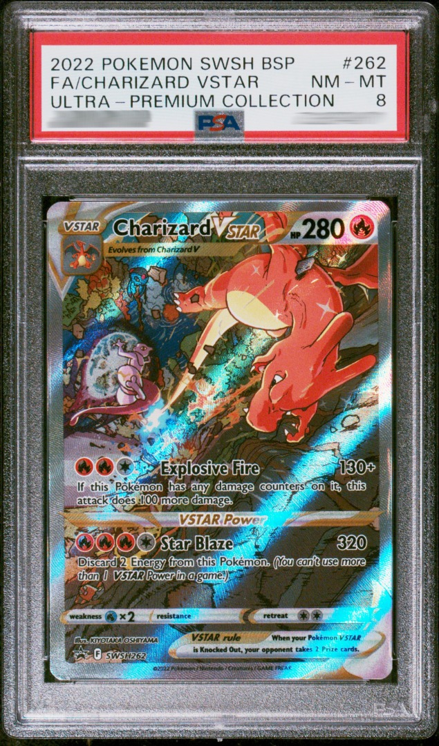 PSA NM-MINT 8 - 2022 Pokemon Sword & Shield Ultra-Premium Collection ...