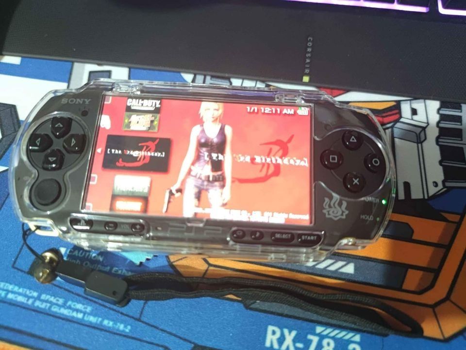 PSP 3000 Monster Hunter Edition, Custom Battery - Custom Build, Video ...