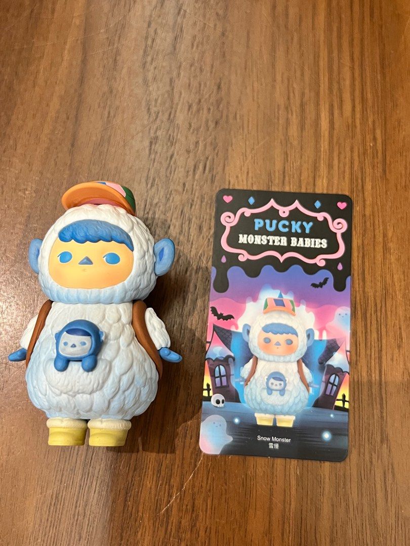 Popmart Pucky Monster Series, Hobbies & Toys, Toys & Games on Carousell