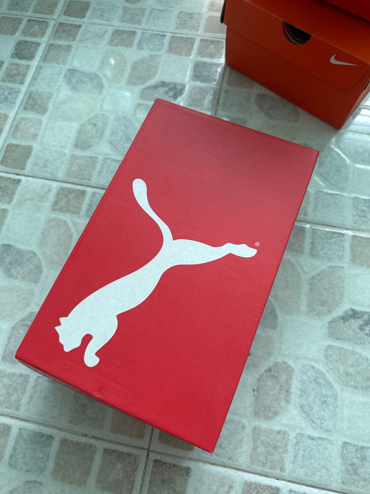 Puma shoe box, Everything Else on Carousell