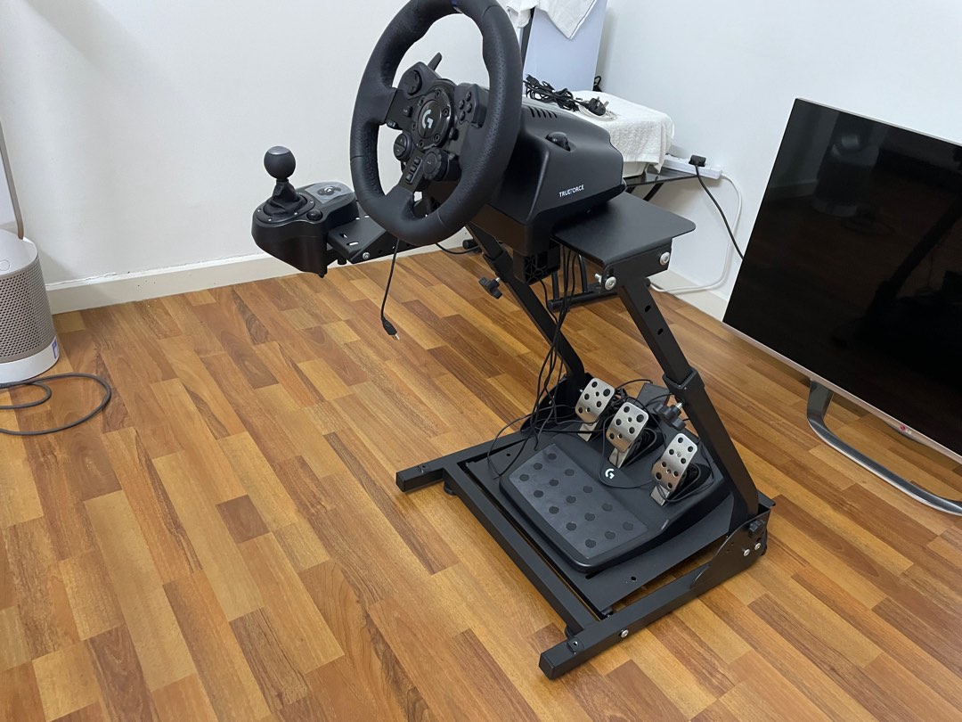 Racing simulator rig stand, Video Gaming, Gaming Accessories ...