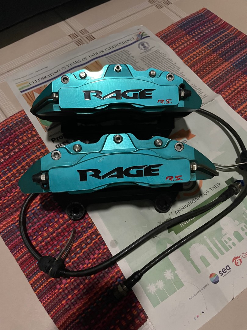 Rage Brake Kit, Car Accessories, Accessories on Carousell
