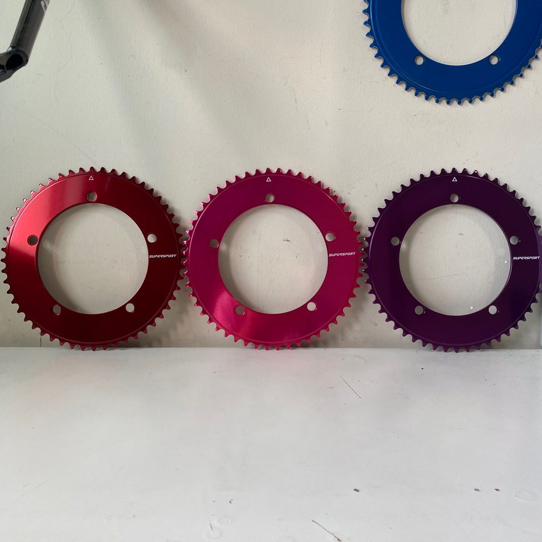 Raketa Track Chainring Custom Colour Pink Purple Red, Sports Equipment ...